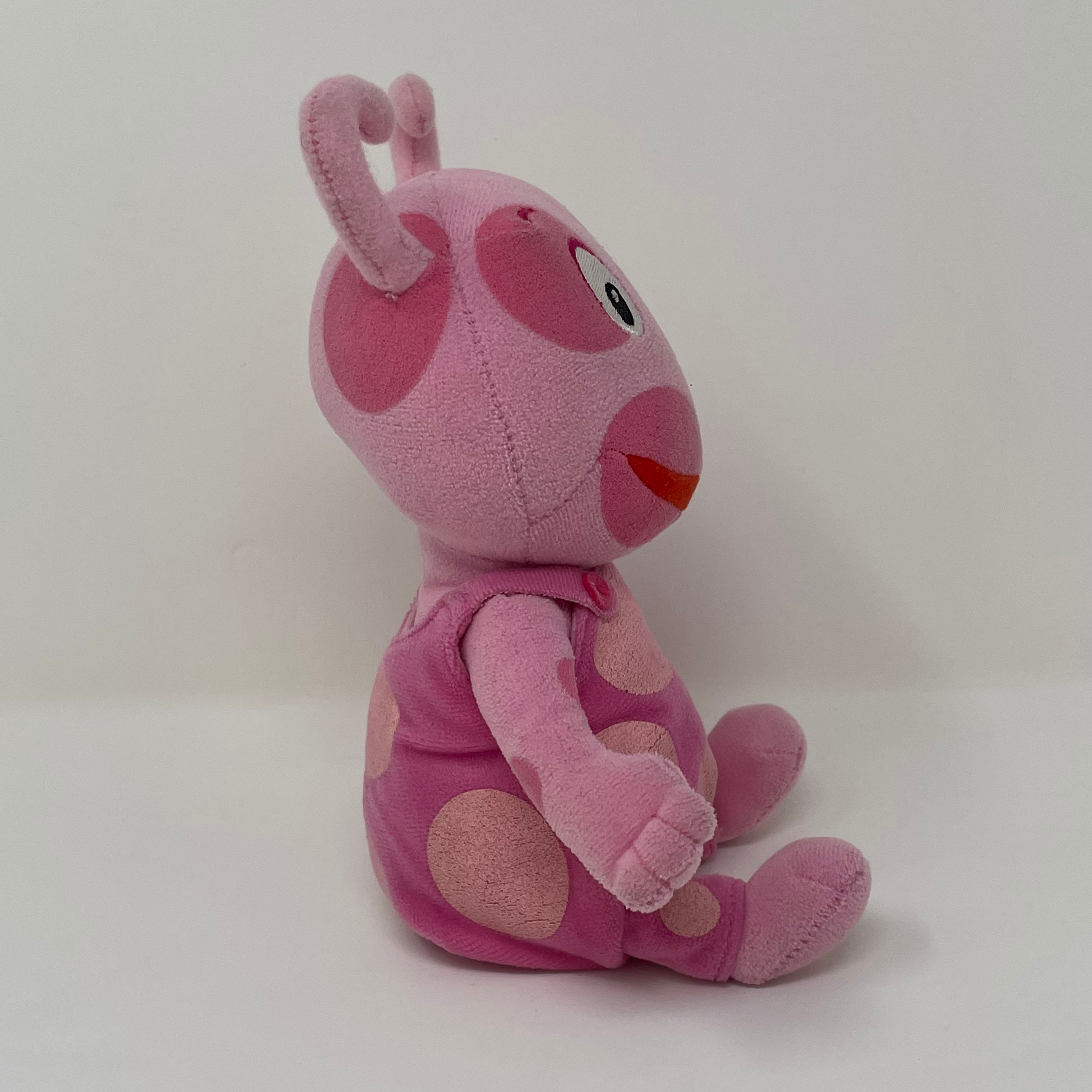Vintage Y2K TY Backyardigans Uniqua Beanie Babies Pink Spot Plush ...