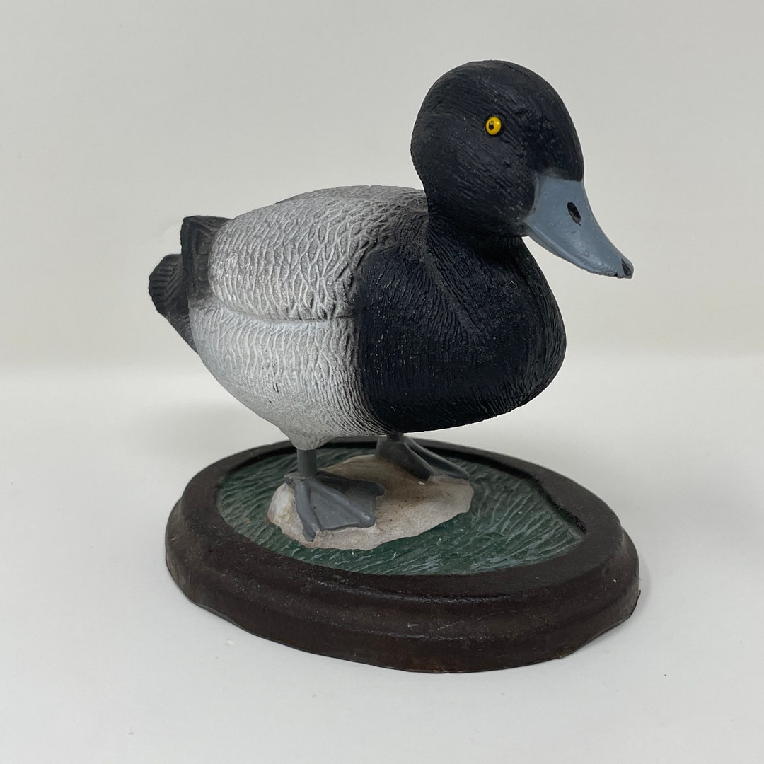 Vintage Bluebill Drake Scaup Duck Standing Figurine, Nature and Birds ...