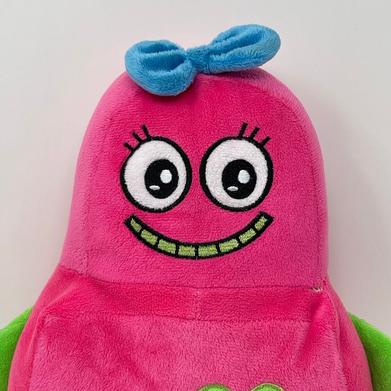 Vintage Pink Monster Kelly Toy Soft Plush Animal Stuffed - Etsy