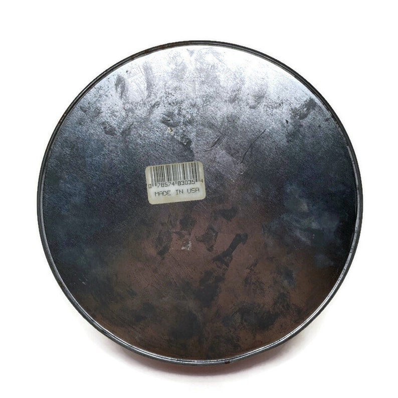 Vintage Teddy Bear Christmas Tin Round Carol Bryan Artist the - Etsy