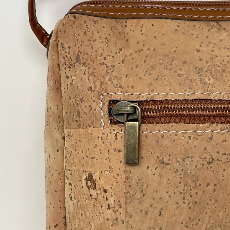 Vintage Y2K Ferchi Cork Shoulder Bag Eco Friendly Vegan Checkers Board ...