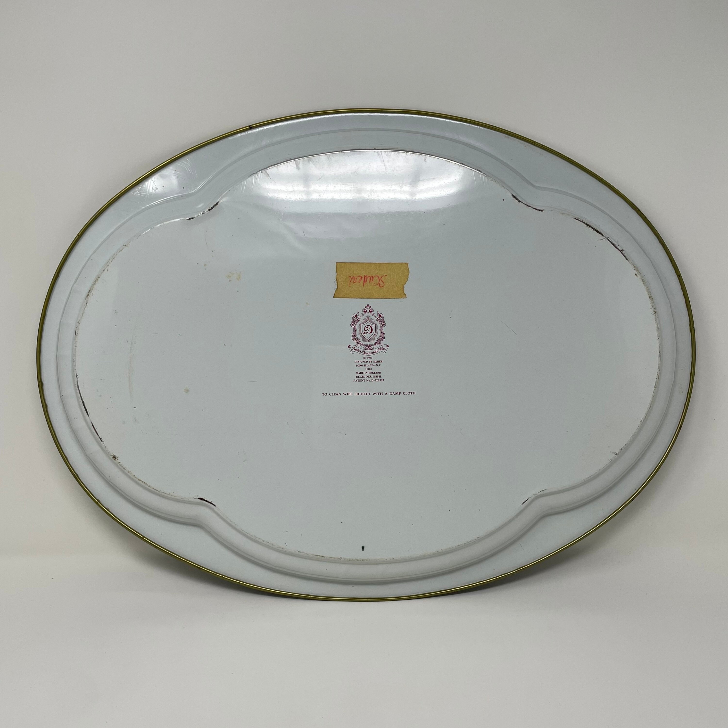 Vintage Serving Tray Daher Decorated Victorian Formal Ware 11101 Made ...