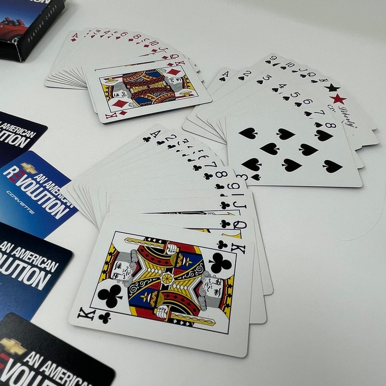 Vintage 2000s Chevy Boxed Playing Cards, Promotional Swag Limited Run ...