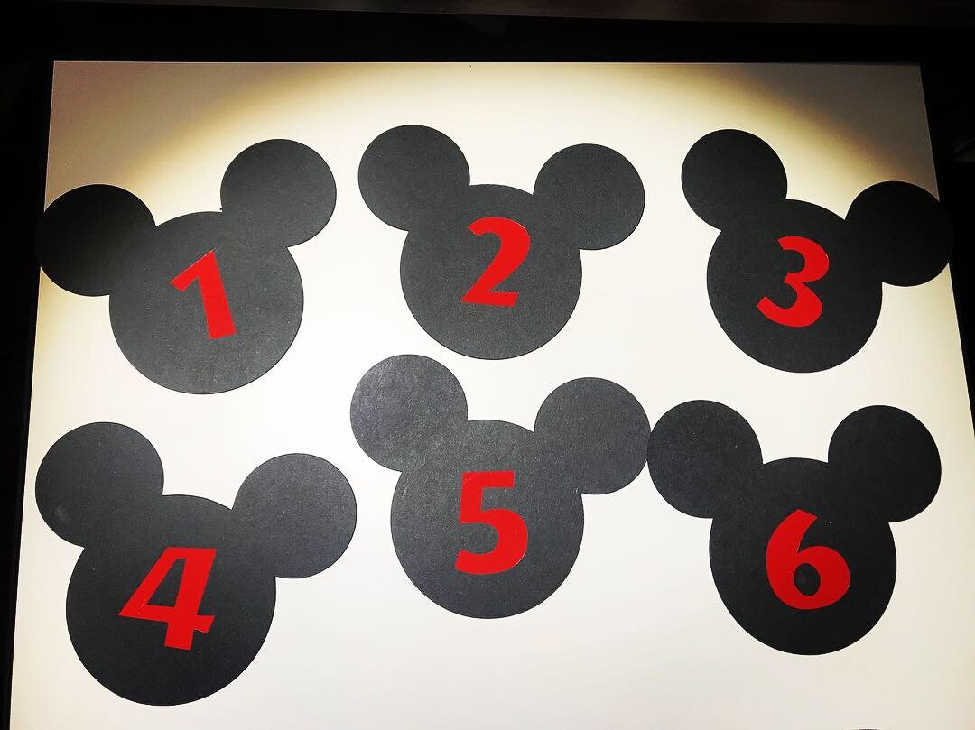 Señales de los meses de Mickey, signos del mes - Etsy España