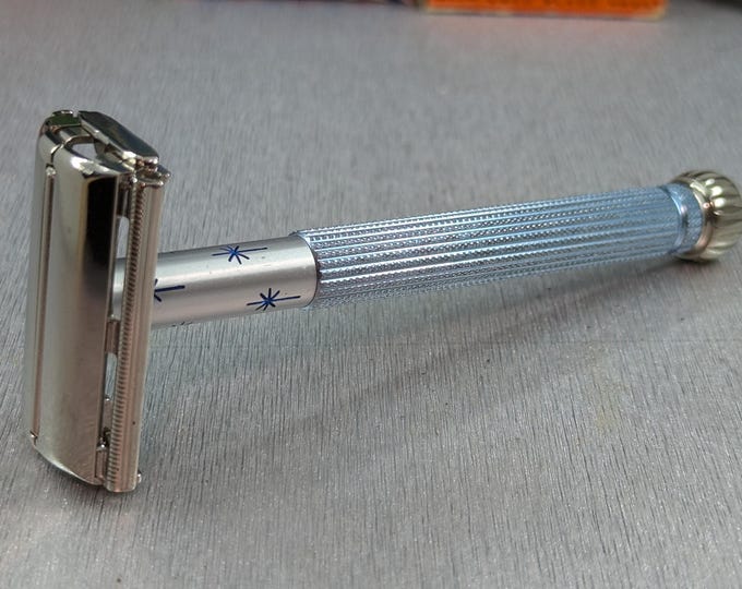 Vintage Gillette Adjustable Razor. Original Gillette Old Razor. 1980 ...