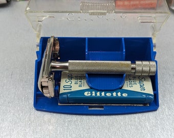 1949 Gillette British ARISTOCRAT JR. Vintage Safety Razor Made in ...