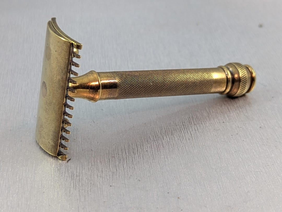 1920s Gillette GOLD Old Type Vintage Safety Razor - Etsy