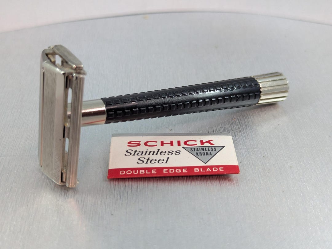 1960s Schick KRONA Vintage Safety Razor - Etsy