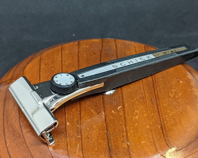1960's Schick M1 Dial Adjustable Injector Single Edge Vintage Razor - Etsy