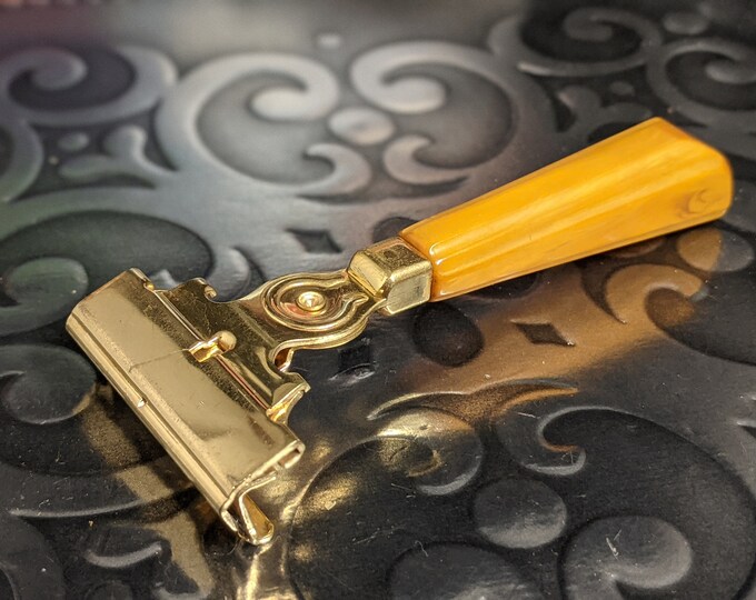 1935-1945 Schick Injector Deluxe Model E2 Left Swing Spring Single Edge ...