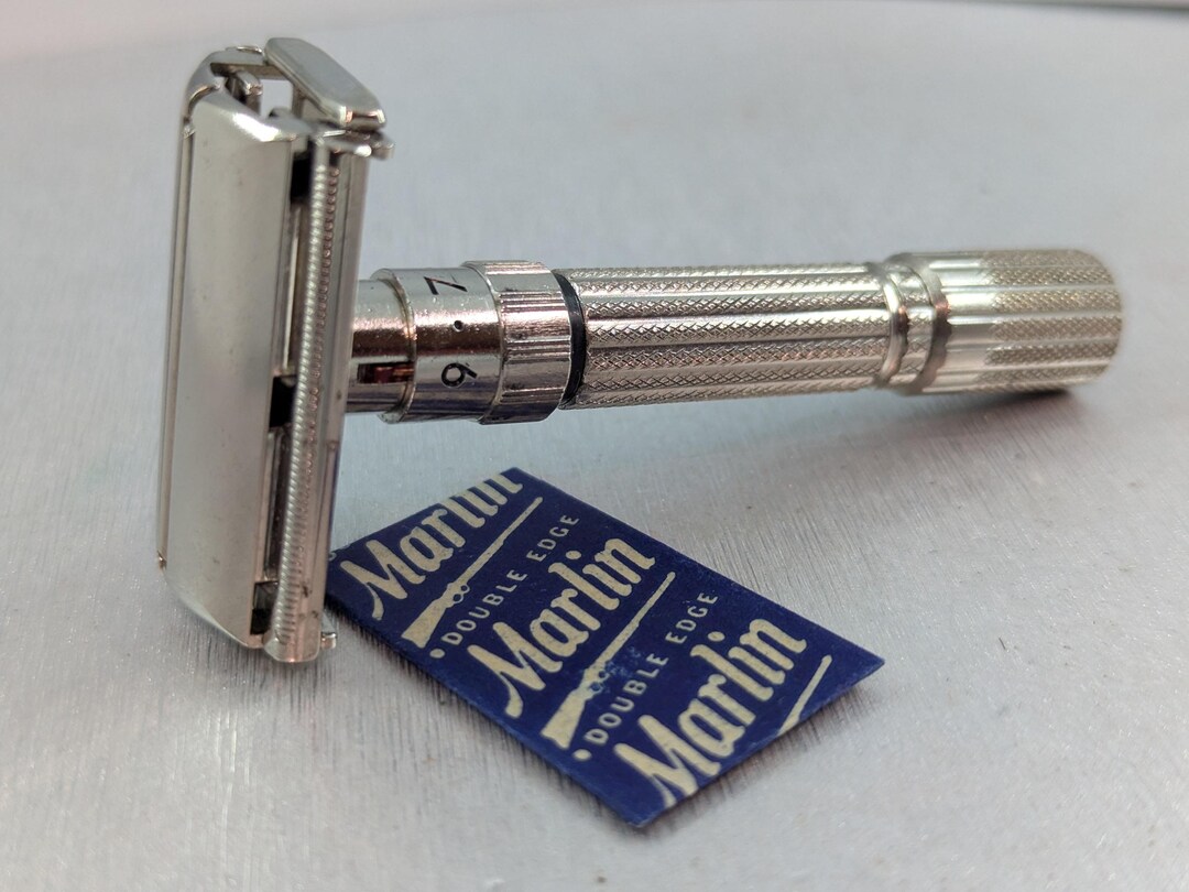 1960 Gillette FATBOY Adjustable Vintage Safety Razor Date Code F4 - Etsy