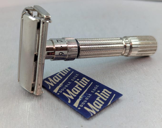 1960 Gillette FATBOY Adjustable Vintage Safety Razor Date Code F4 - Etsy