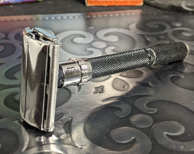1984 Gillette Super Adjustable PD 109 Vintage Safety Razor Date Code E1 ...