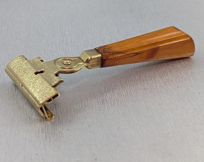 1935-1945 Schick Injector Deluxe Model E2 Left Swing Spring Single Edge ...