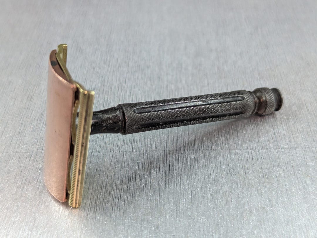 1945-1946 Gillette WWII Military Contract Tech Vintage Safety Razor - Etsy