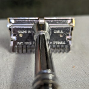 1930s Gem Silver Micromatic Vintage Open Comb TTO Single Edge Safety ...