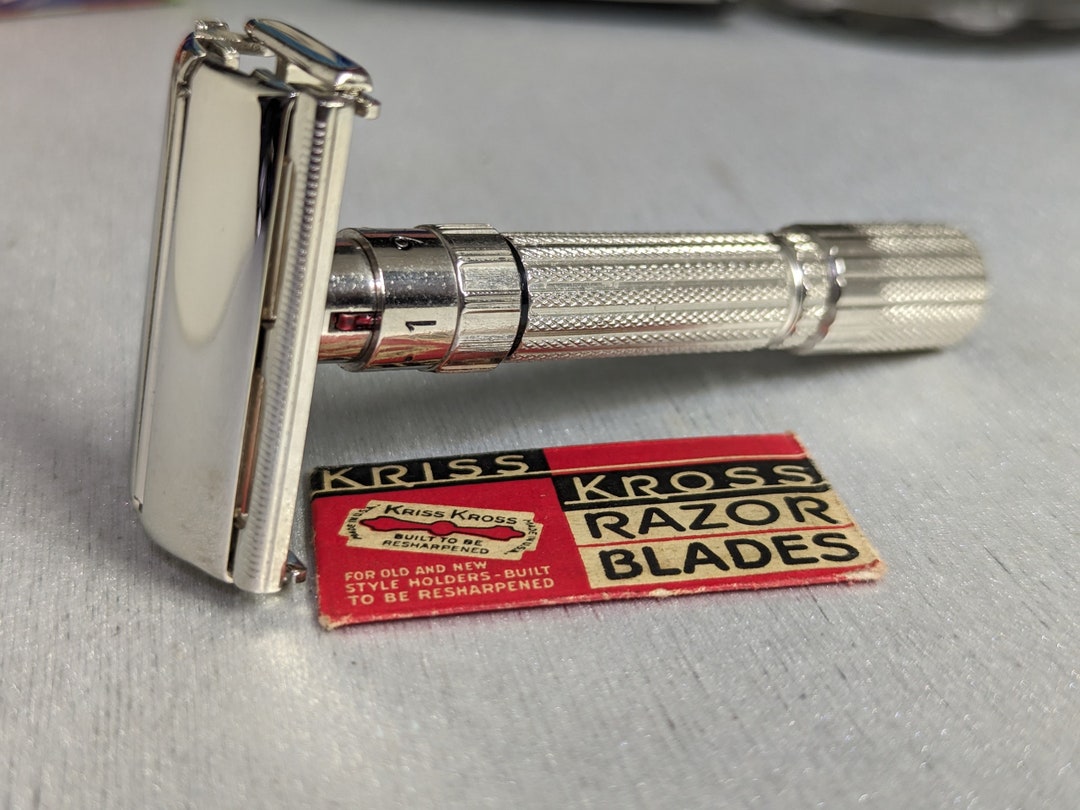 1960 Gillette FATBOY Adjustable Vintage Safety Razor Date Code - Etsy