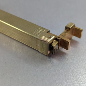 RARE 1935-1936 Schick GOLD Type C3 Bar Guard Magazine Repeating Razor ...