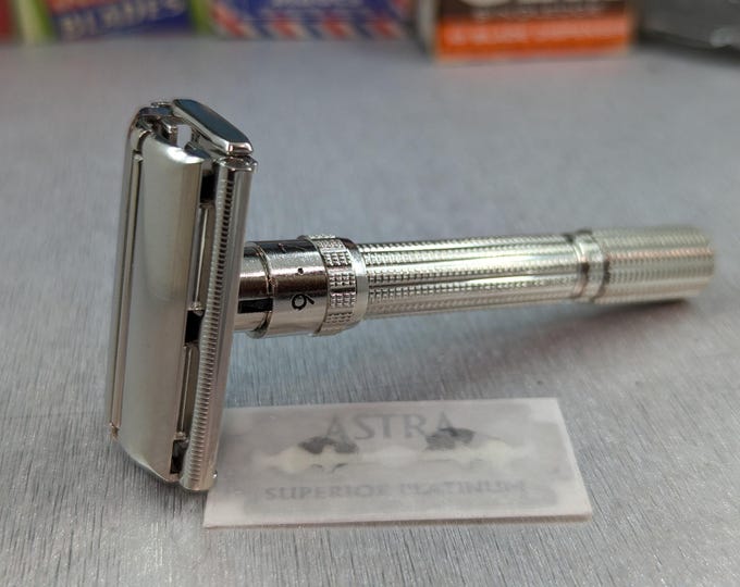 1962 Gillette Slim Adjustable Vintage Safety Razor Date Code H3 - Etsy