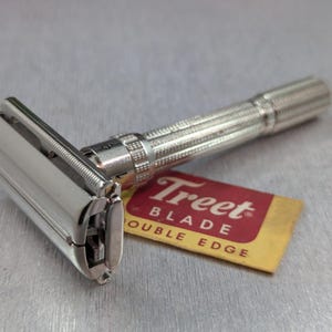 1965 Gillette Slim Adjustable Vintage Safety Razor Date Code K4 - Etsy