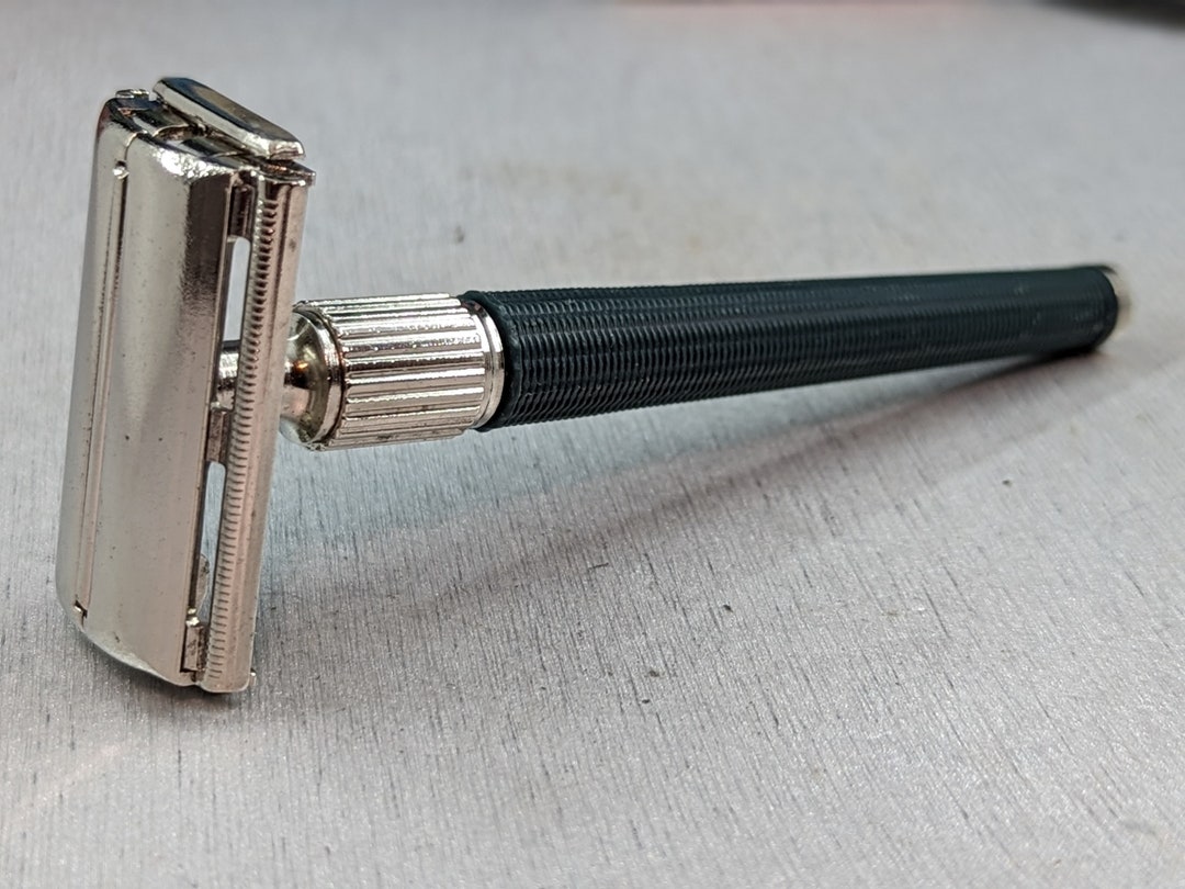 1973 Gillette MEXICO "knack" Vintage Safety Razor Date Code T4 - Hecho ...