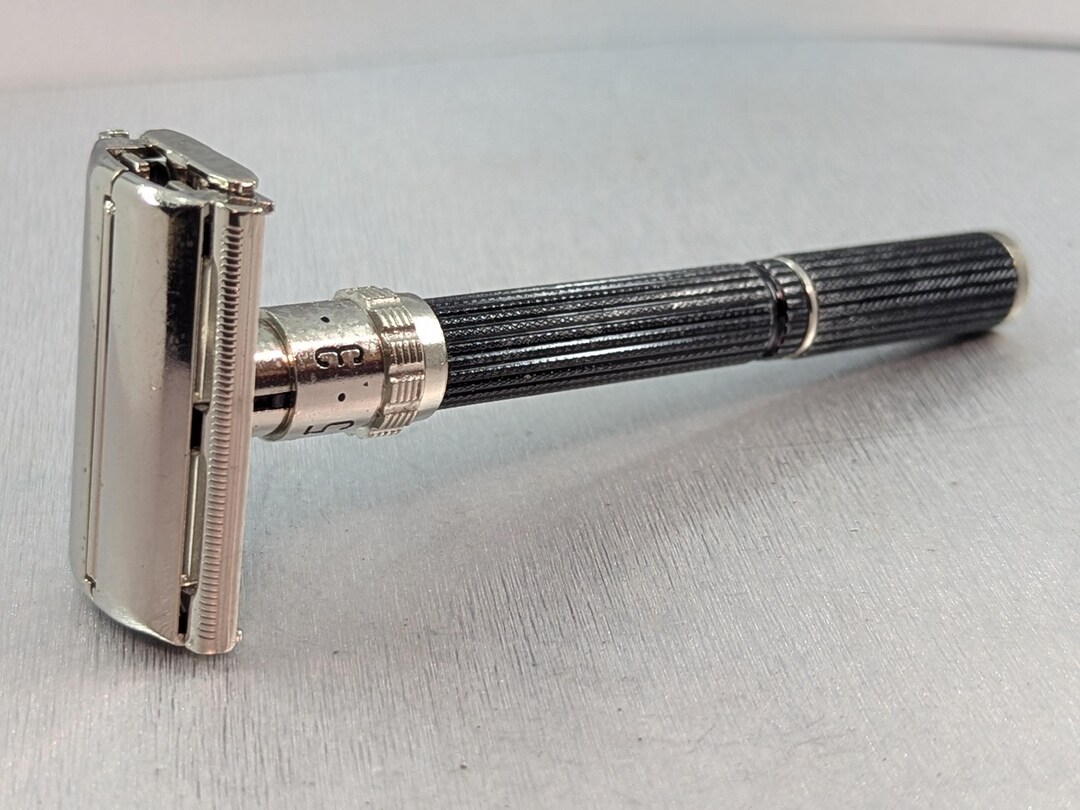 1975 Gillette Super Adjustable "109" Vintage Safety Razor Date Code V3 ...