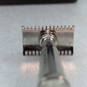 RARE 1930s BARBASOL Open Combo 3 Piece Dual Edge Vintage Safety Razor ...