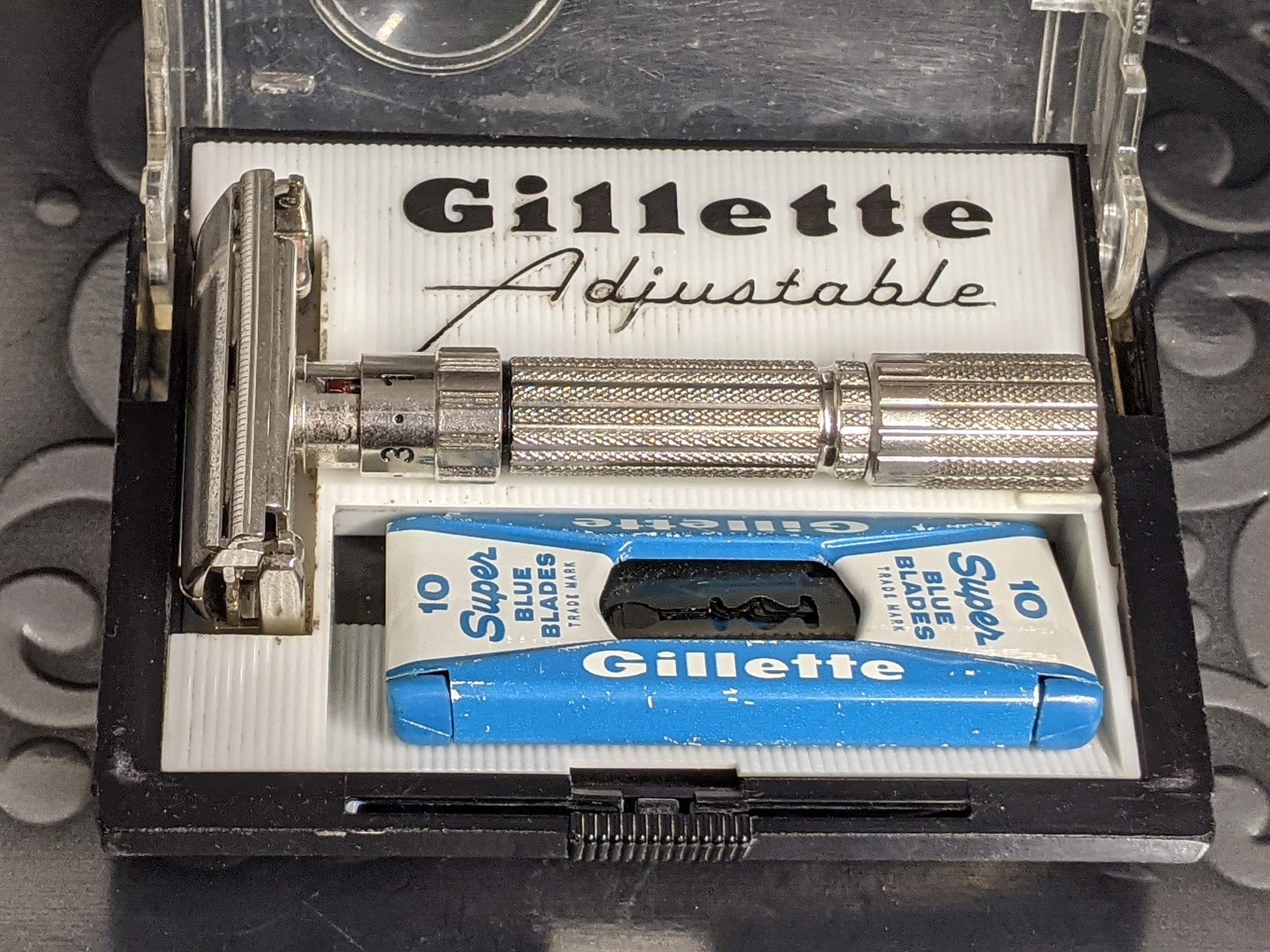 Vintage Gillette Fatboy Safety Razors