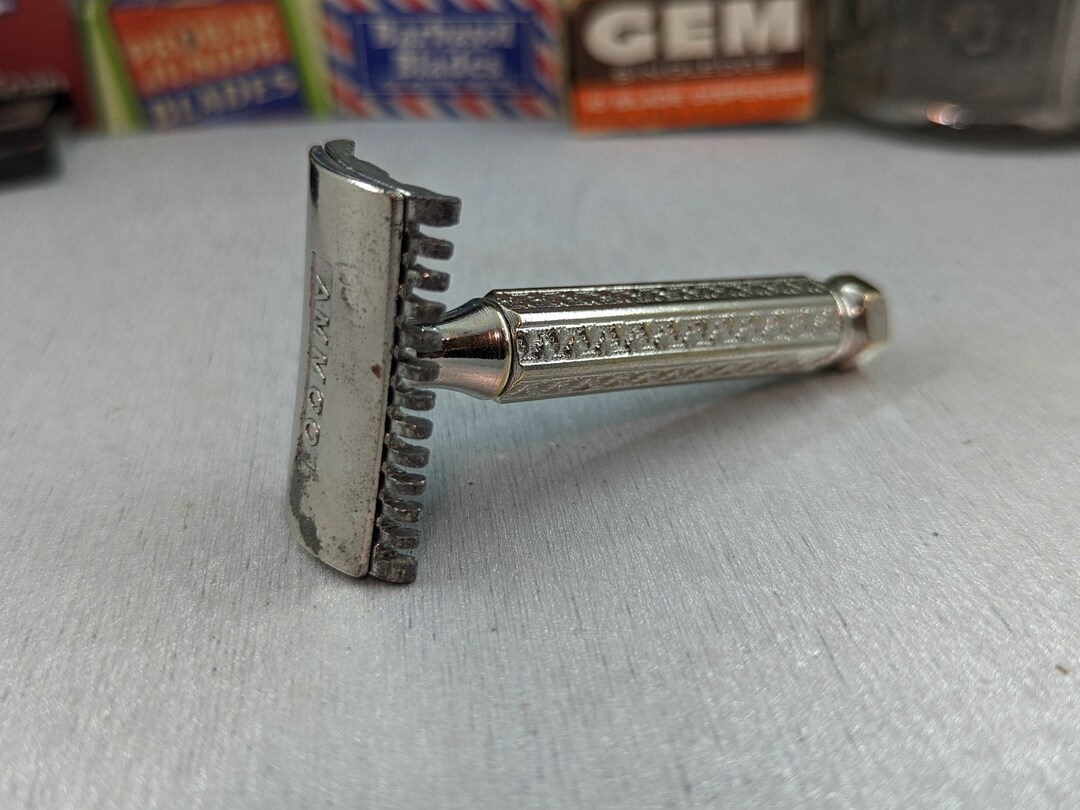 Vintage AMMCO ERICSSON Open Comb Safety Razor - Neat and RARE! - Etsy