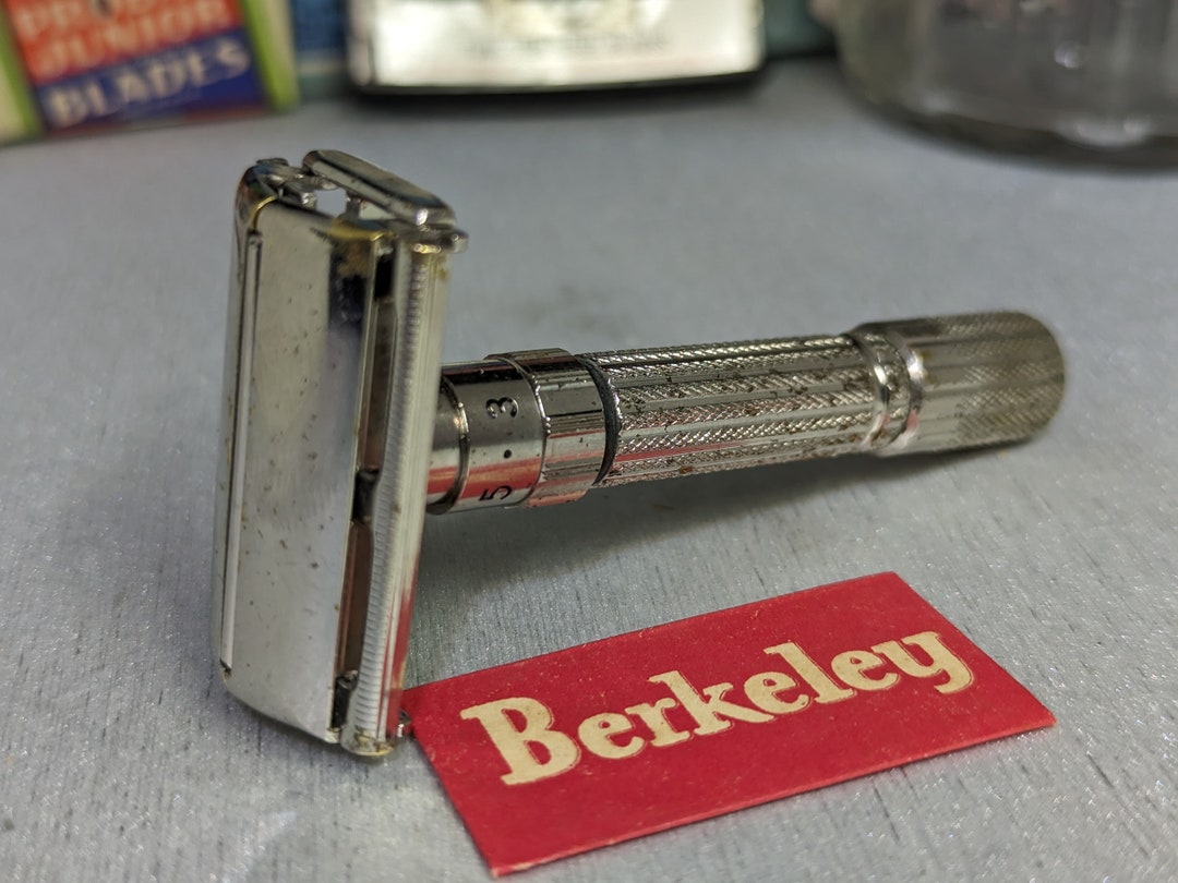 1960 Gillette FATBOY Adjustable Vintage Safety Razor Date Code - Etsy