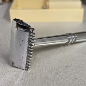 1930s Gem Silver Micromatic Vintage Open Comb TTO Single Edge Safety ...