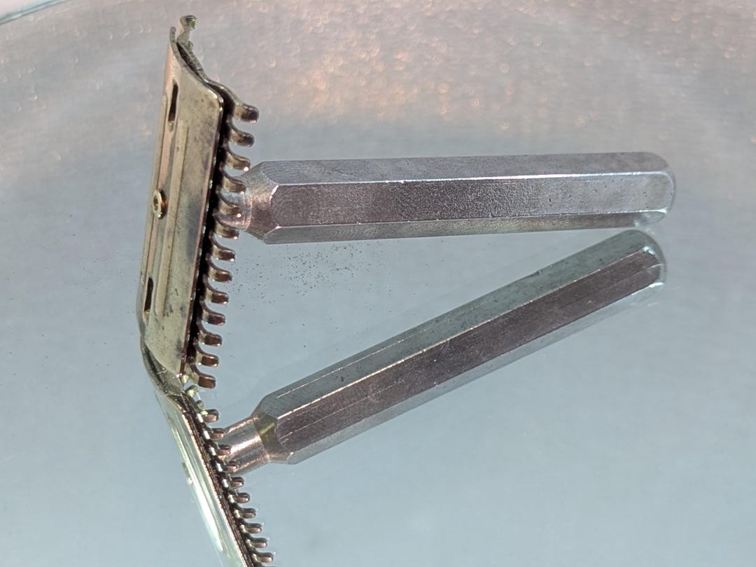 1930s UNBRANDED Old Type Open Comb Style Vintage Safety Razor - Etsy