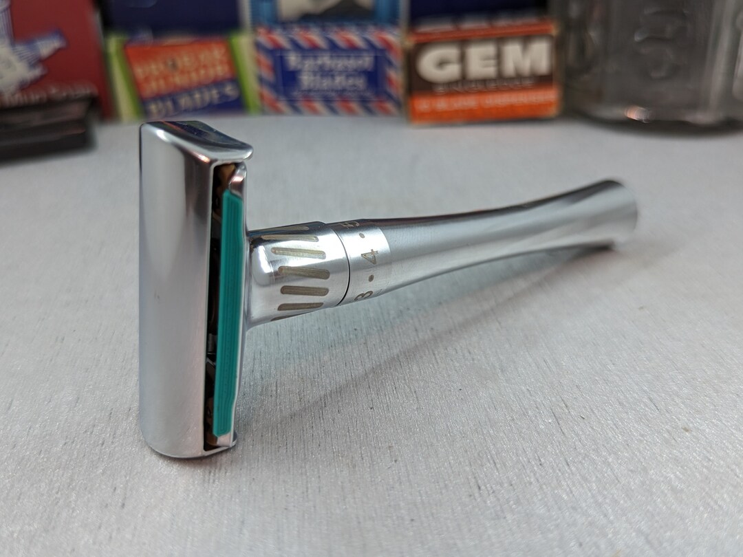 MERKUR FUTUR CLONE? Adjustable Polished Chrome Safety Razor - Etsy