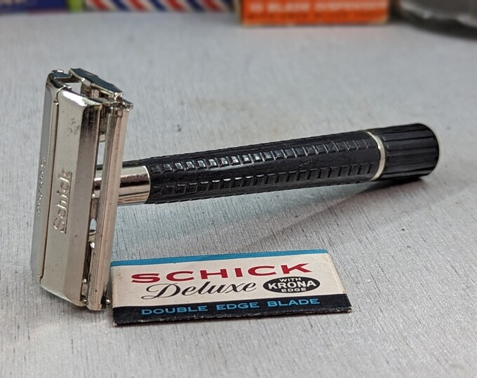 1960s Schick KRONA Vintage Safety Razor - Etsy
