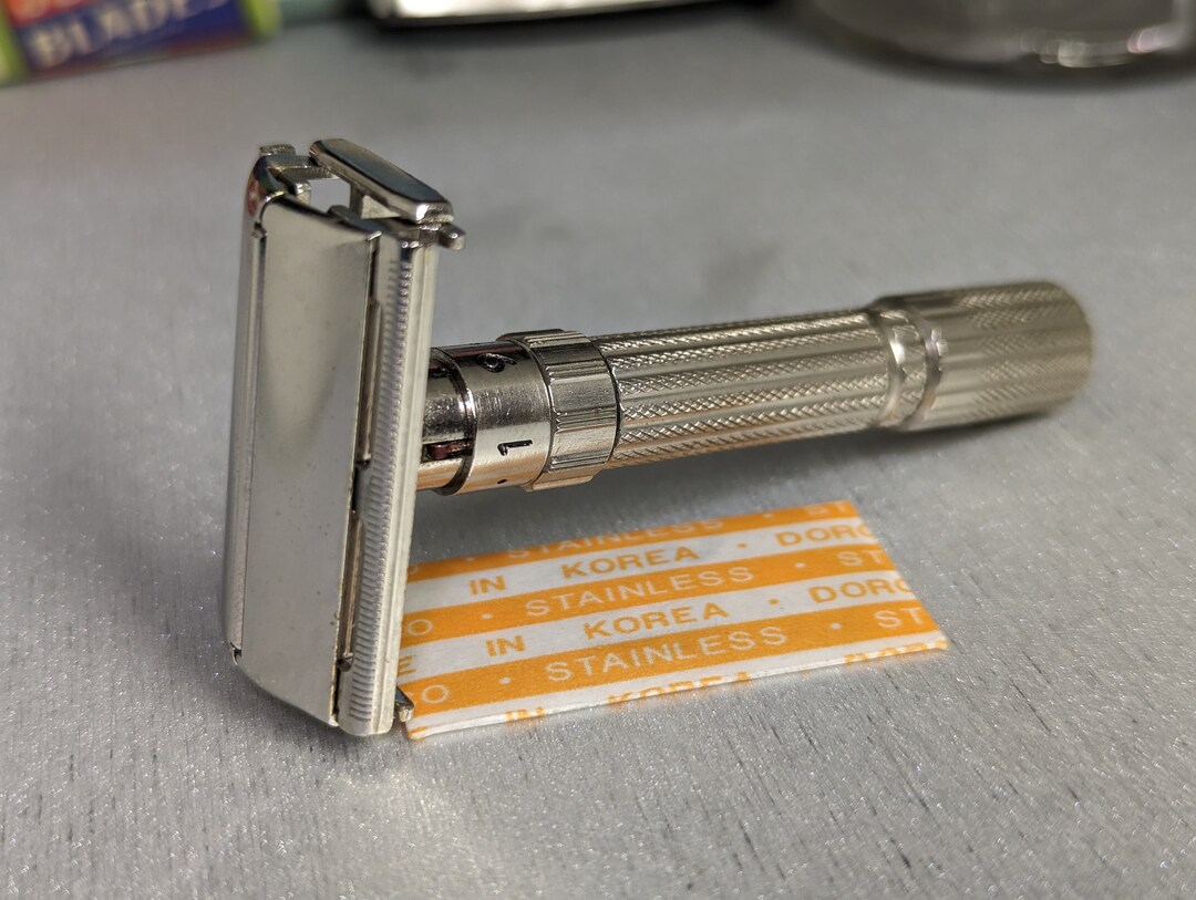1960 Gillette FATBOY Adjustable Vintage Safety Razor Date Code - Etsy