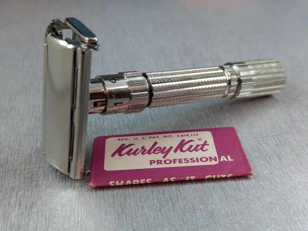 1959 Gillette FATBOY Adjustable Vintage Safety Razor Date Code E2 - Etsy