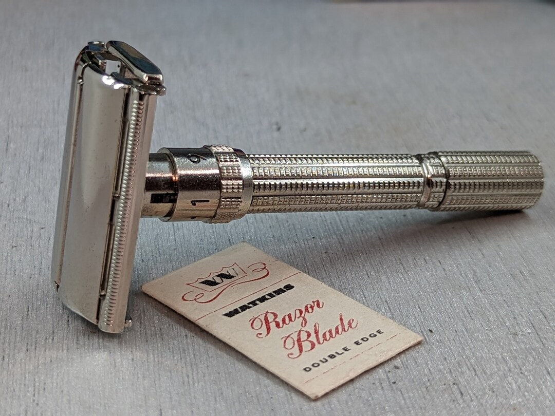 1962 Gillette Slim Adjustable Vintage Safety Razor Date Code H3 - Etsy