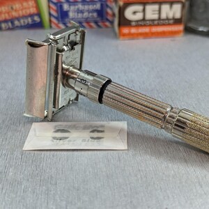 1960 Gillette FATBOY Adjustable Vintage Safety Razor Date Code F2 - Etsy