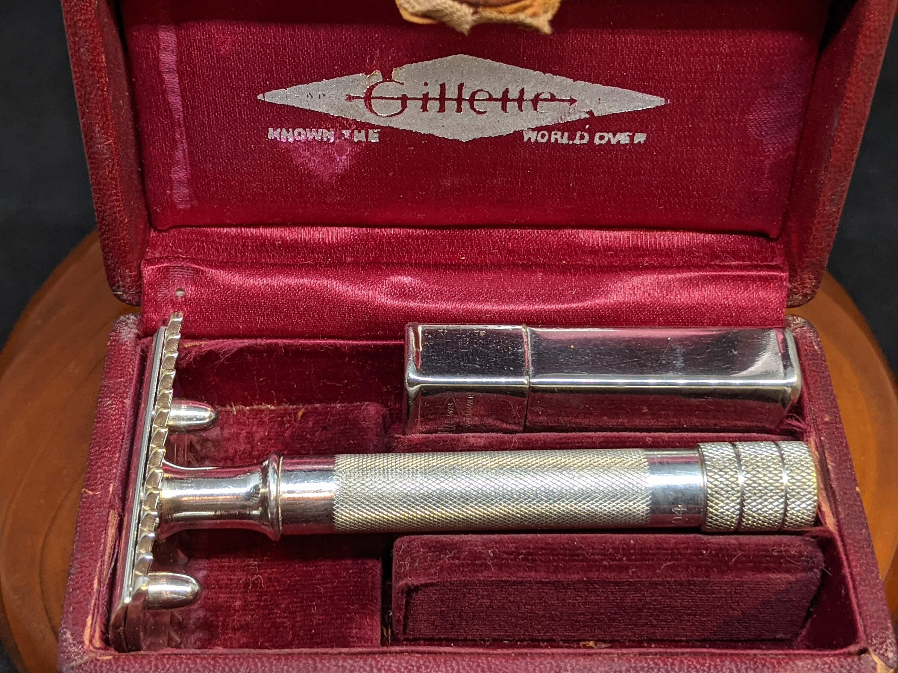 1913 Gillette Silver Old Type Single Ring Vintage Safety Razor | Etsy