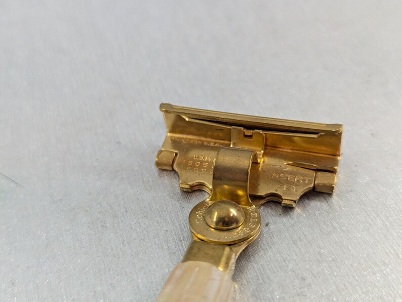 1935-1945 Schick Injector Model E4 Single Edge Safety Razor With ...