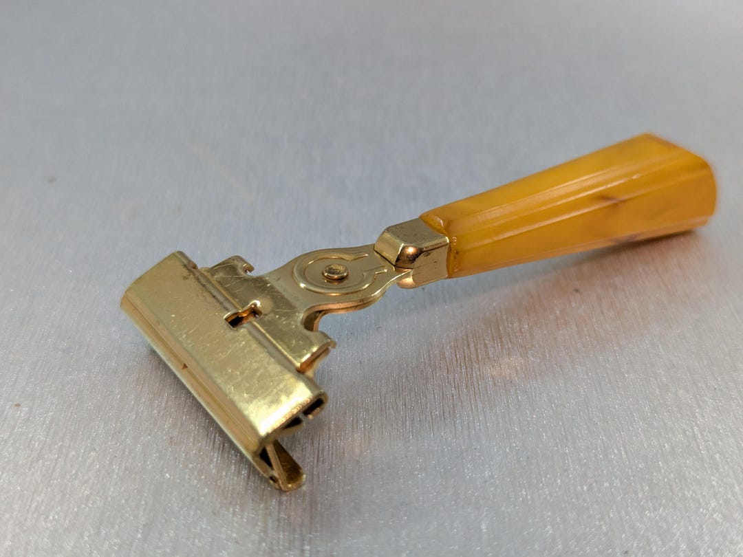 1935-1945 Schick Injector Deluxe Model E4 Single Edge Safety Razor - Etsy