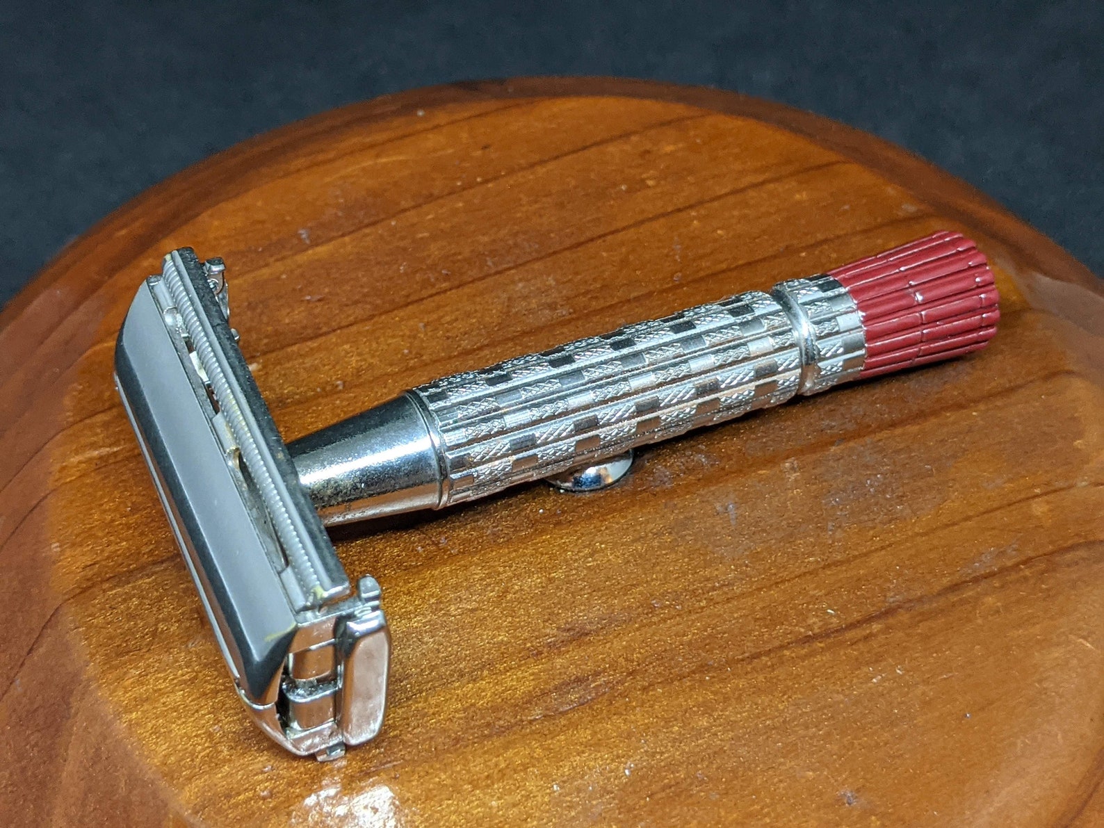 1957 Gillette RED TIP Super Speed Vintage Safety Razor Date | Etsy