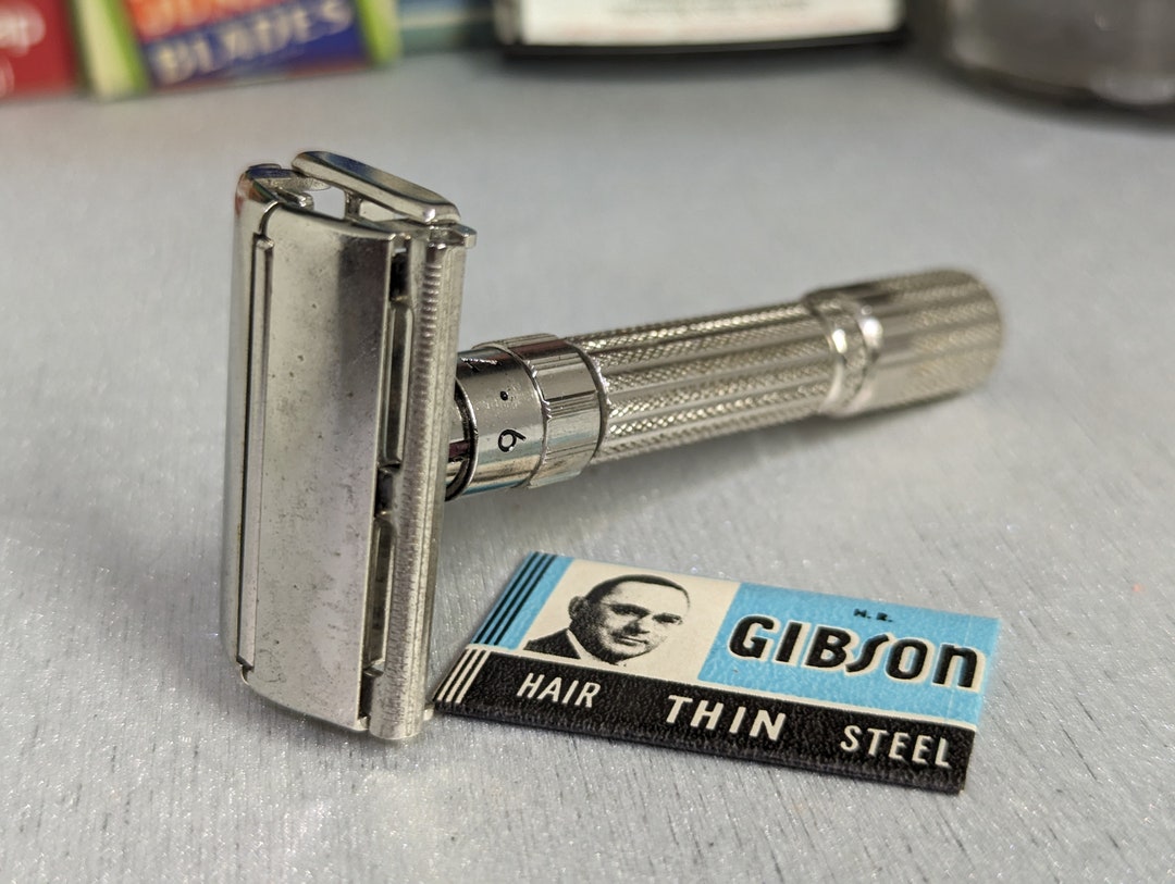 1959 Gillette FATBOY Adjustable Vintage Safety Razor Date Code - Etsy