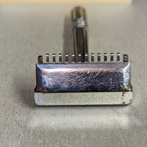 1930s Gem Silver Micromatic Vintage Open Comb TTO Single Edge Safety ...