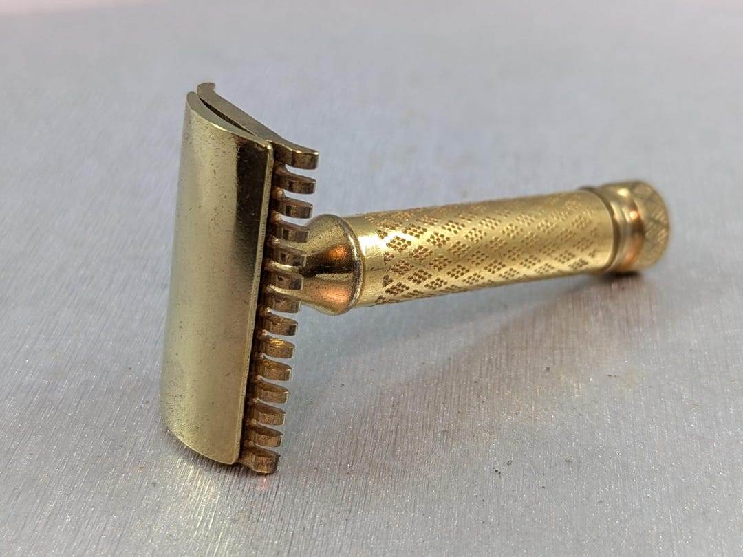 1920s Gillette GOLD the New Improved TUCKAWAY Vintage Safety Razor - Etsy
