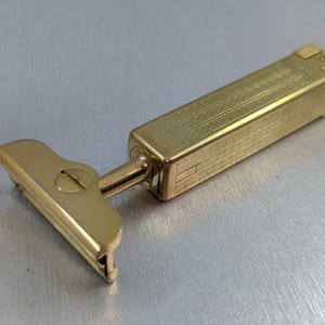 RARE 1935-1936 Schick GOLD Type C3 Bar Guard Magazine Repeating Razor ...