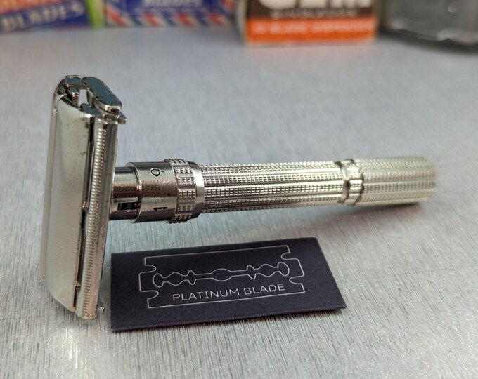 1964 Gillette Slim Adjustable Vintage Safety Razor Date Code J4 - Etsy
