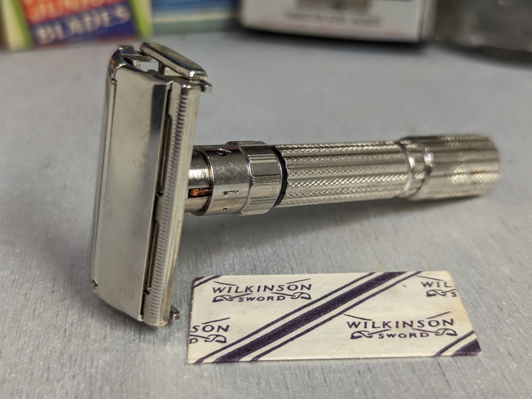 1959 Gillette FATBOY Adjustable Vintage Safety Razor Date Code - Etsy