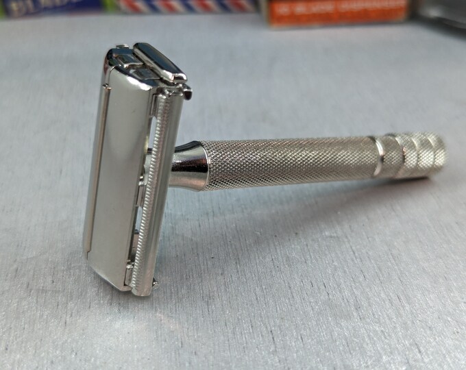 RARE 1941 Gillette HYBRID RANGER Tech Brass and Nickel 2-tone Vintage ...