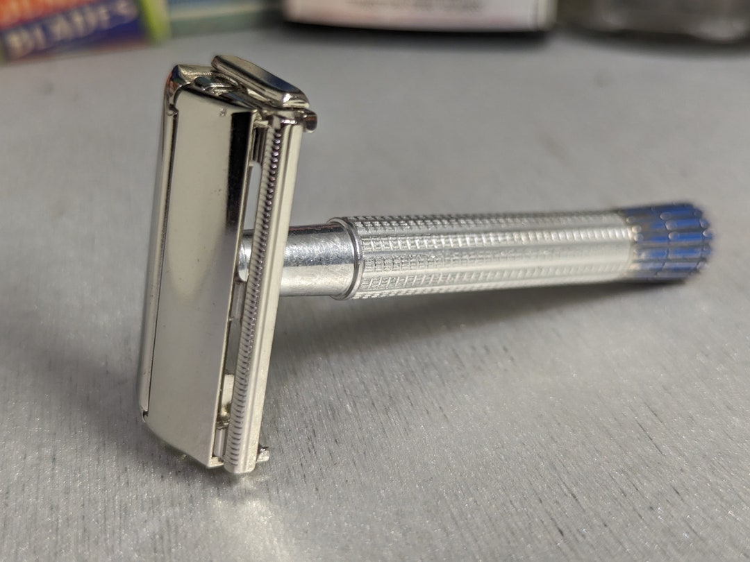 1956 Gillette light BLUE Flare TIP Super Speed - Etsy